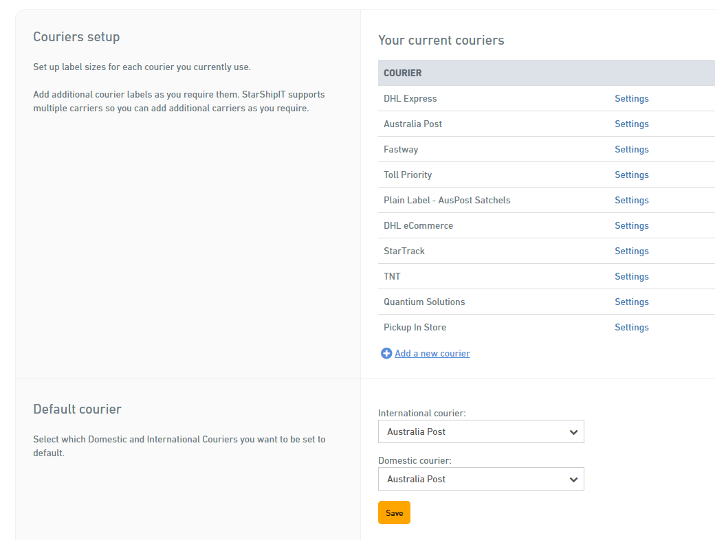 Unleashed: Updating orders – Starshipit