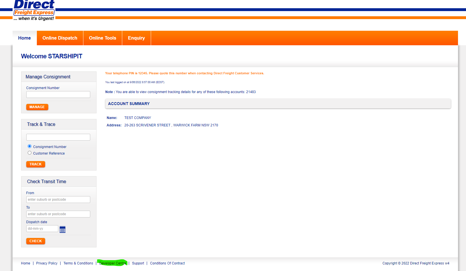 Direct Freight API Access – Starshipit Support Centre | Setup, FAQs ...