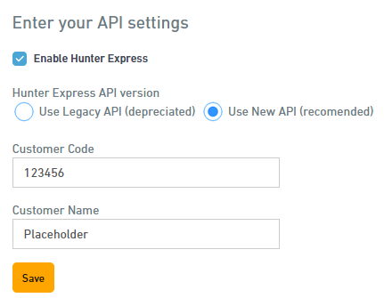 How to set up Hunter Express – Starshipit Support Centre | Setup, FAQs ...