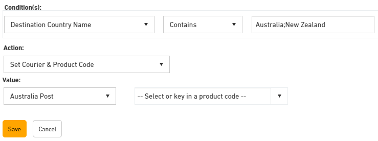 Rules based on destination country – Starshipit Support Centre | Setup ...